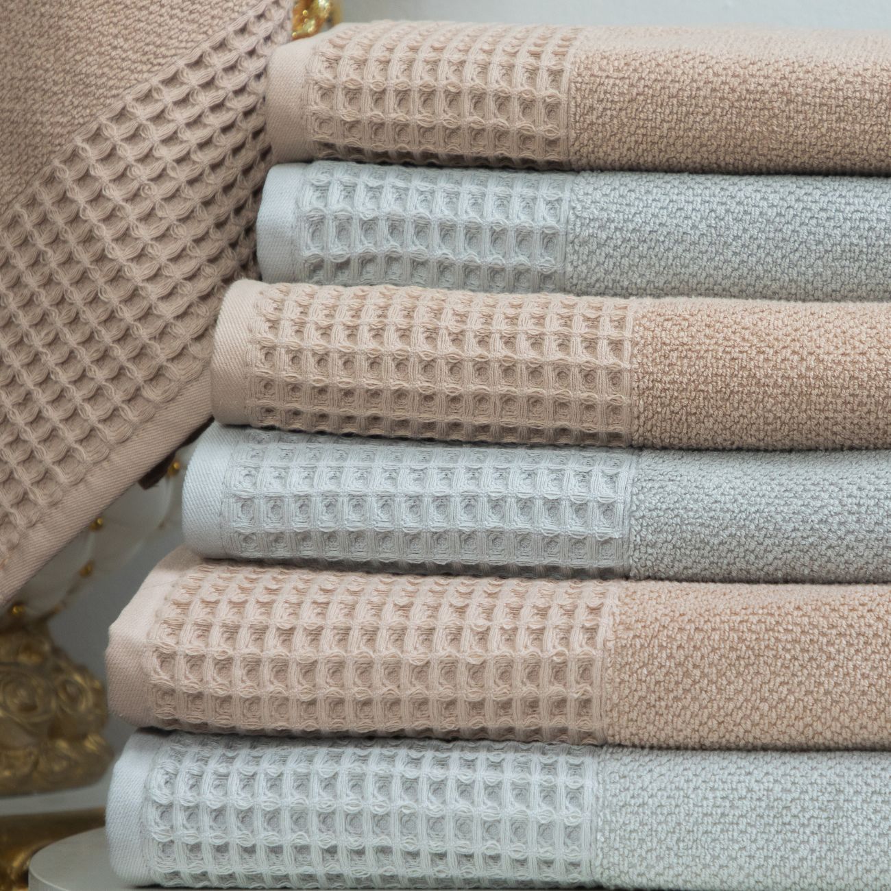 Waffle Border Towels – Big Way Trading sp. z o.o.